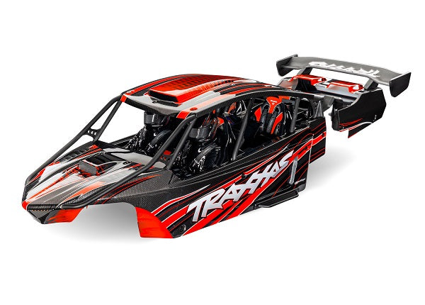 10911-RED Traxxas Body, Funco Pro Scale Sand Car, red