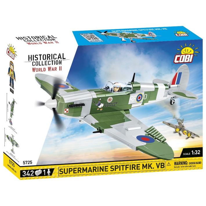 COBI-5725 COBI Supermarine Spitfire MK. VB: Set #5725 ***DAMAGED BOX**
