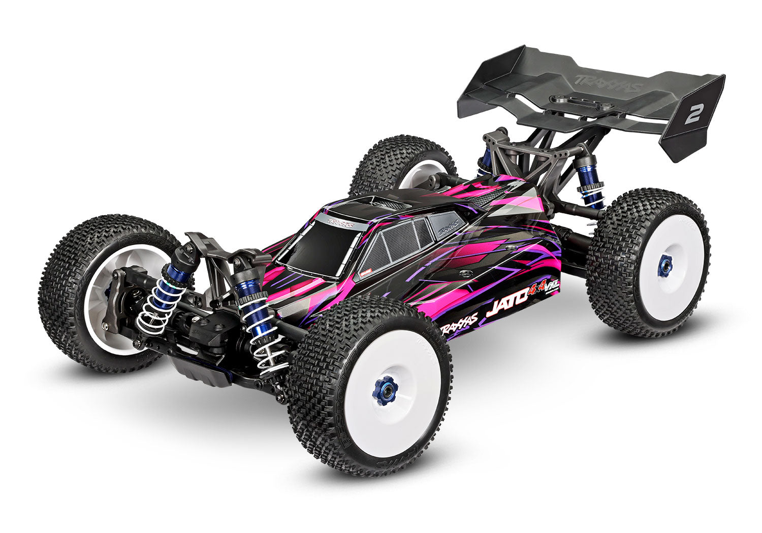 90386-4PINK Traxxas Jato 4x4 VXL 1/8 Scale w/ Clipless Body - Pink