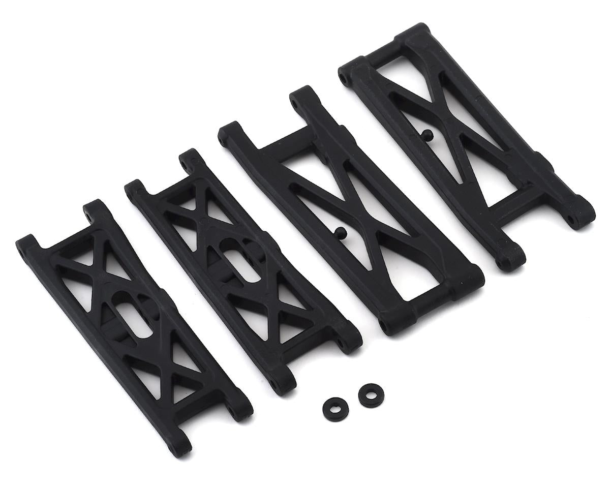 ASC71015 Suspension Arm Set: ProSC10, Trophy, Ref DB10